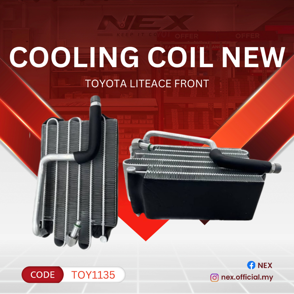 COOLING COIL NEW TOYOTA LITEACE KM36 | Shopee Malaysia