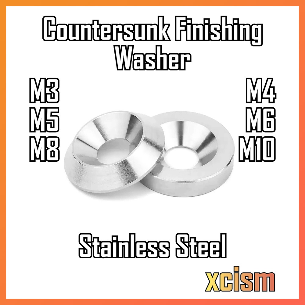 Solid Body Turned Cup Countersunk Finishing Washer for CSK Flat Head ...
