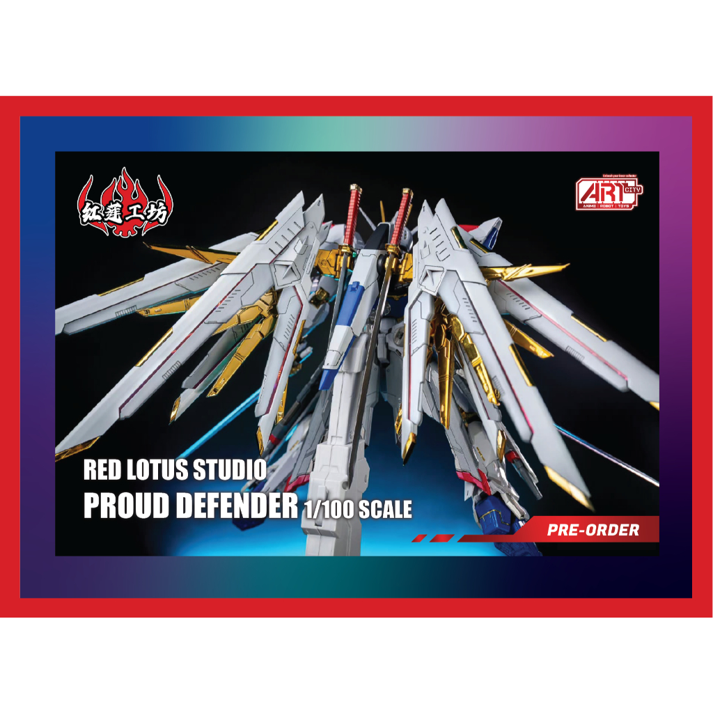 Red Lotus Studio - Proud Defender - Flying Backpack for Mighty Strike ...