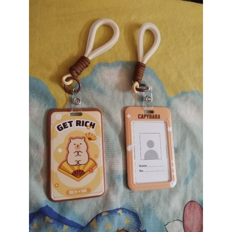 limited edition capybara ID card holder | Shopee Malaysia