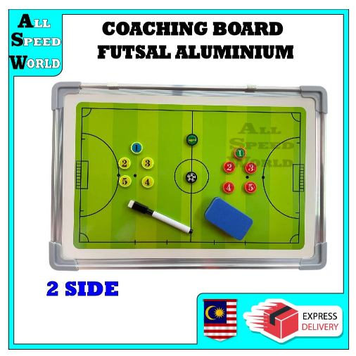 COACHING BOARD FUTSAL MAGNETIC BOARD ALUMINIUM [ READY STOCK MALAYSIA ...