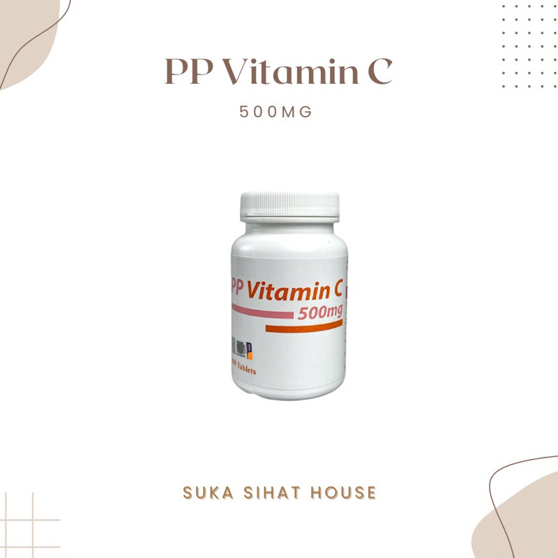 PP Vitamin C 500mg (100's) [Boosts immunity] | Shopee Malaysia
