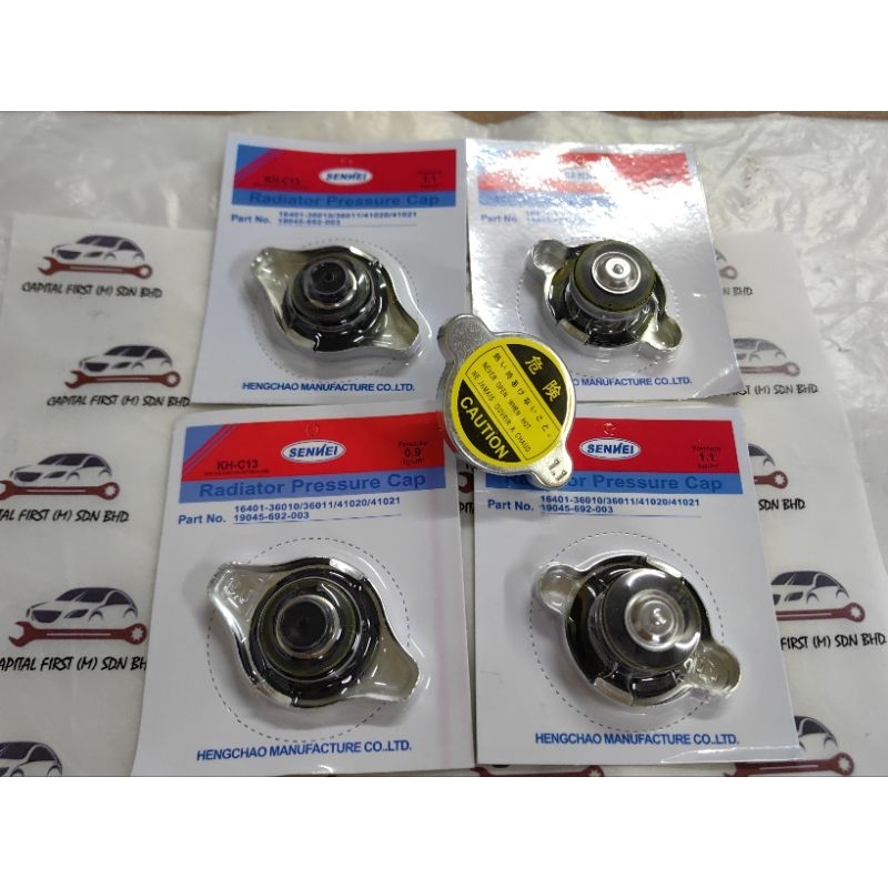 GENUINE Sankei Radiator Cap Silicone R124 R125 R126 R148 Perodua/Proton ...