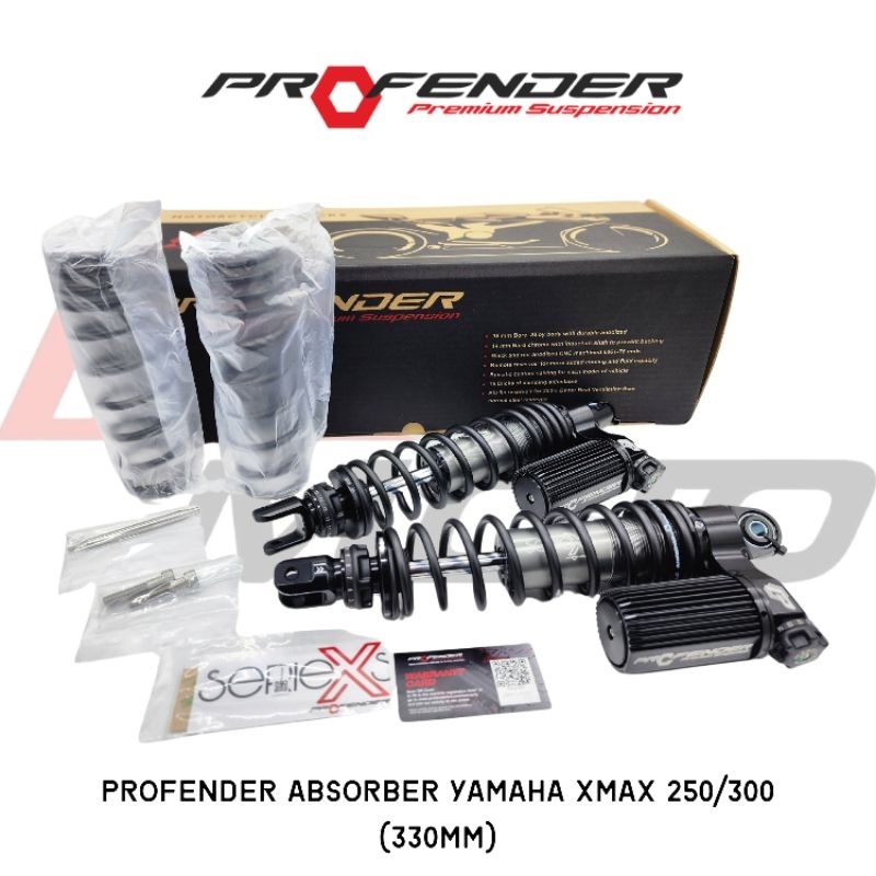 PROFENDER ABSORBER YAMAHA XMAX 250/300 100% ORIGINAL | Shopee Malaysia