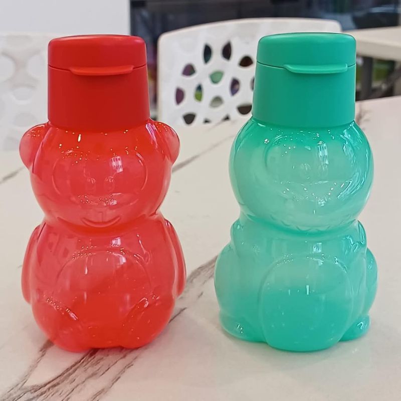 Tupperware Kids Bottle 350ml Bear and Dino Botol Air Comel | Shopee ...