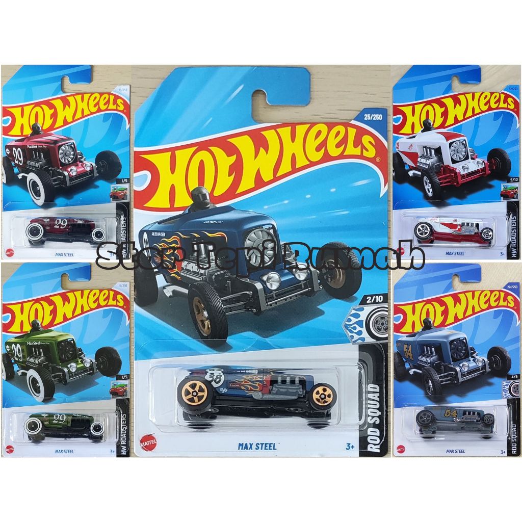 Hot Wheels Max Steel [HW Fantasy Rod Squad Roadsters] | Shopee Malaysia