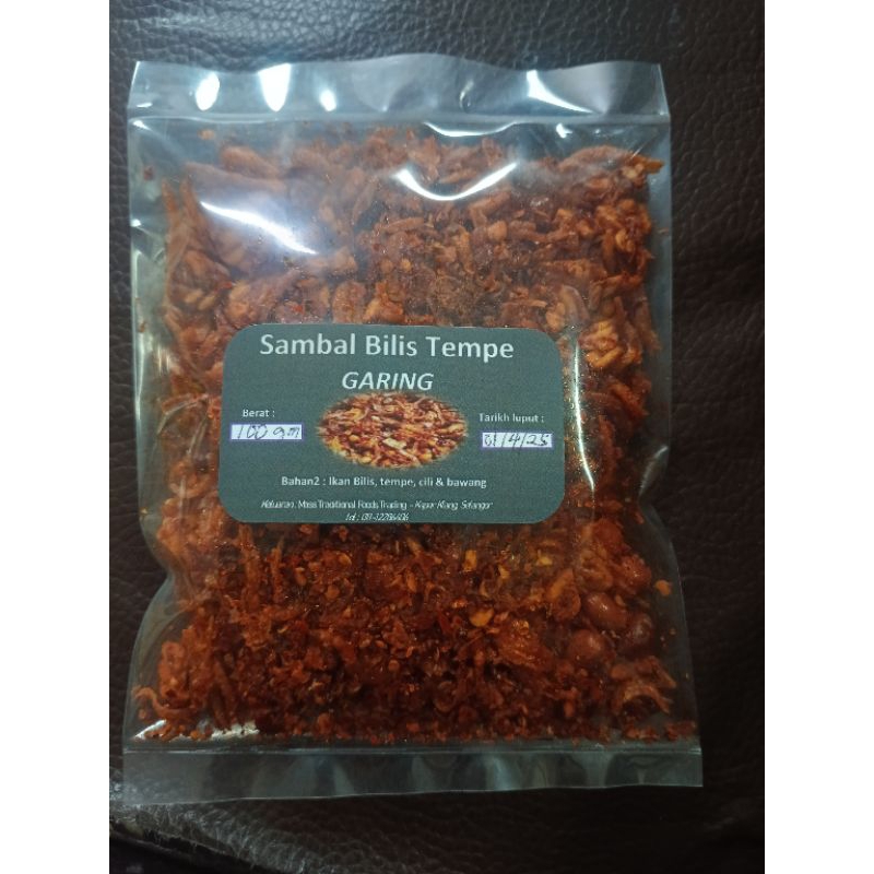 Sambal Bilis Tempe Garing (100gm) | Shopee Malaysia