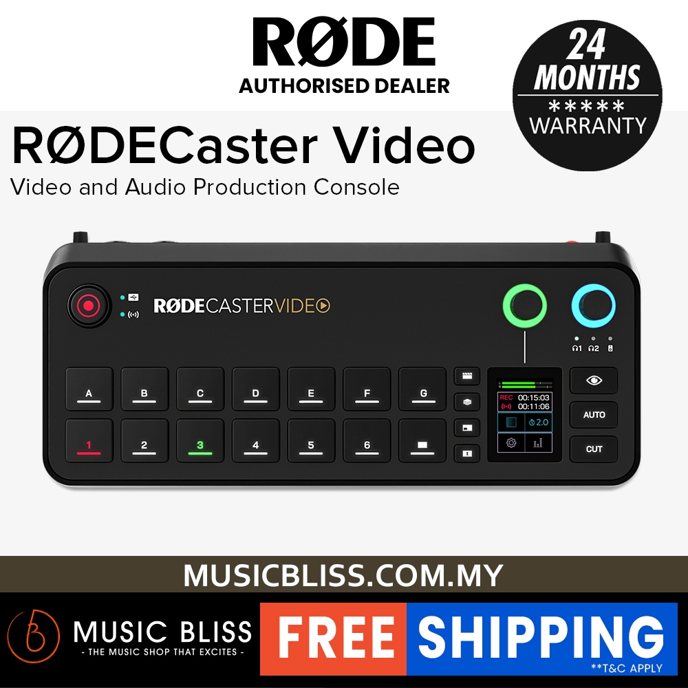 Rode RODECaster Video A/V Production Console | Shopee Malaysia