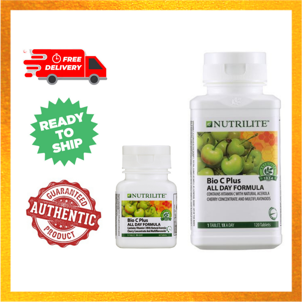 Nutrilite Bio C Plus All Day Formula - 120 tab/60 tab | Shopee Malaysia