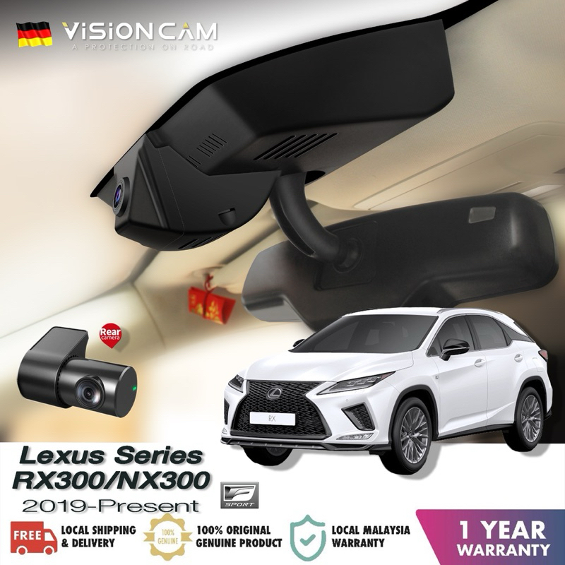 🔥4K UHD Premium Dash Cam🔥Lexus RX300/NX300/UX300 Car Recorder Front 4K ...