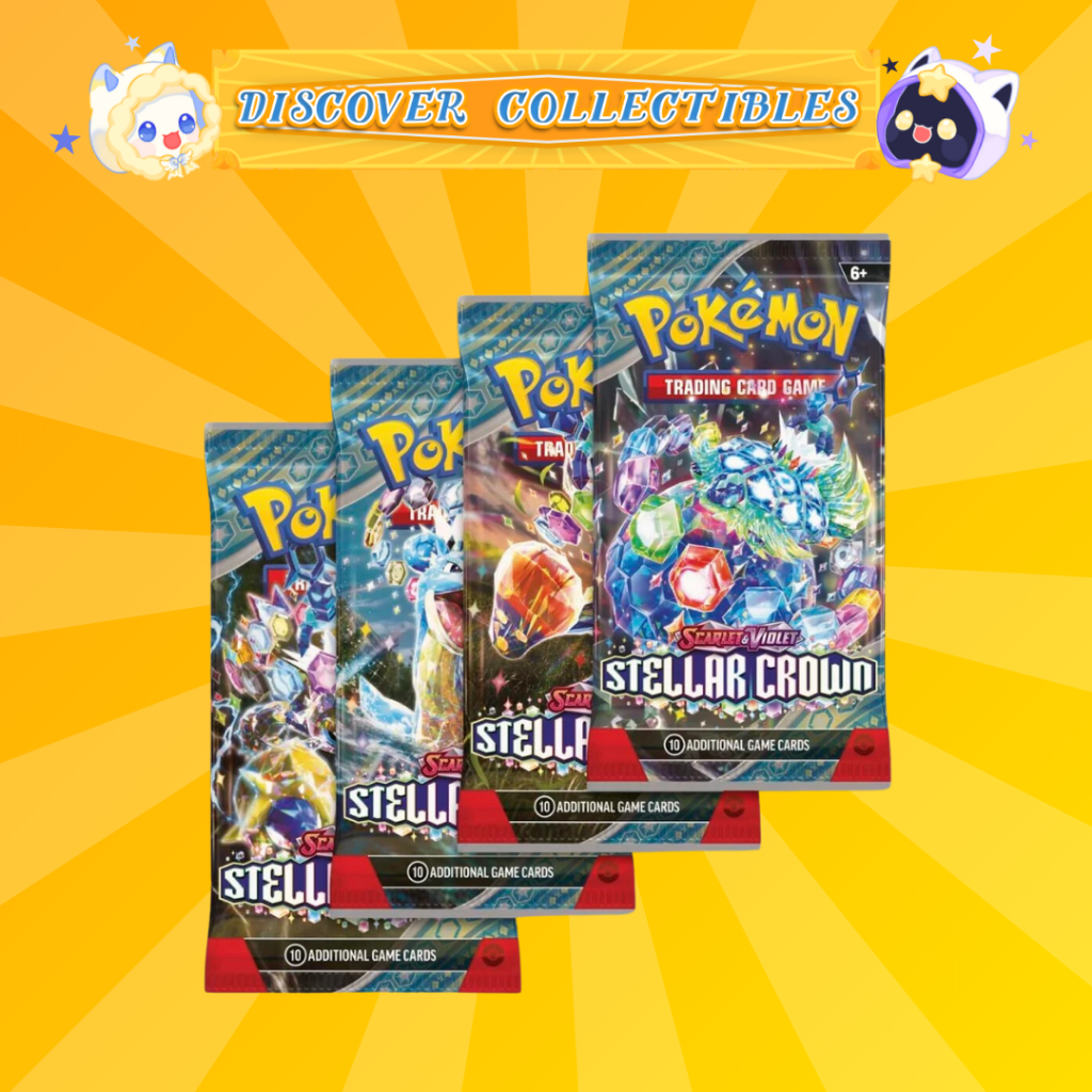 Stellar Crown Loose Pack [Pokemon] (Satu Pek) | Shopee Malaysia