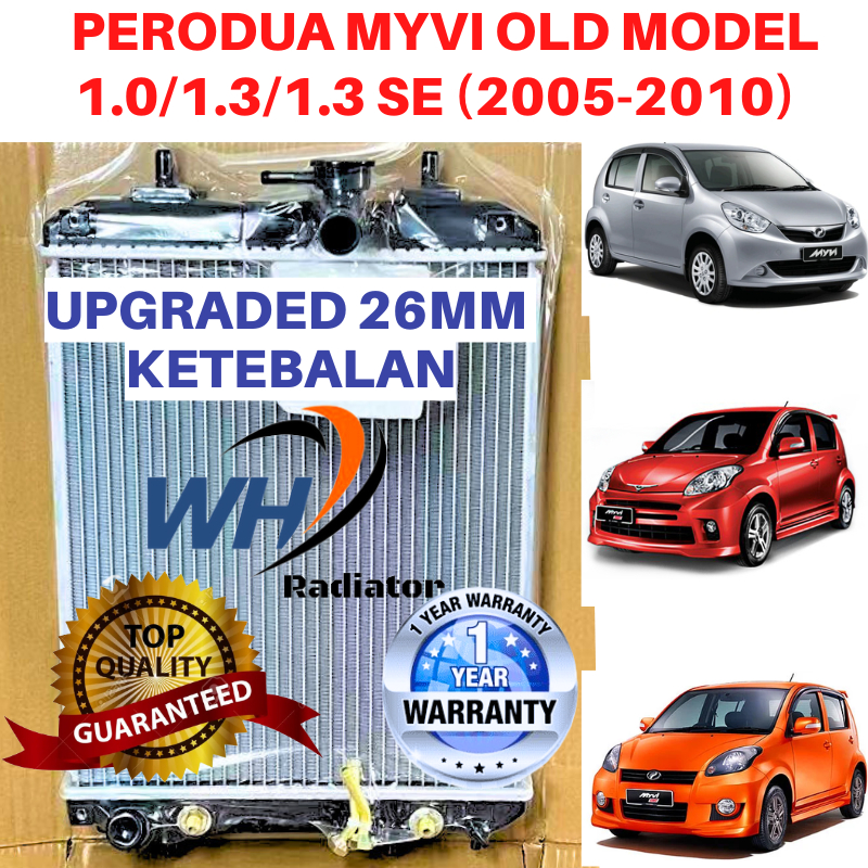 PERODUA MYVI OLD MODEL (2005-2010) (26mm)Double Layer TOP QUALITY AUTO ...