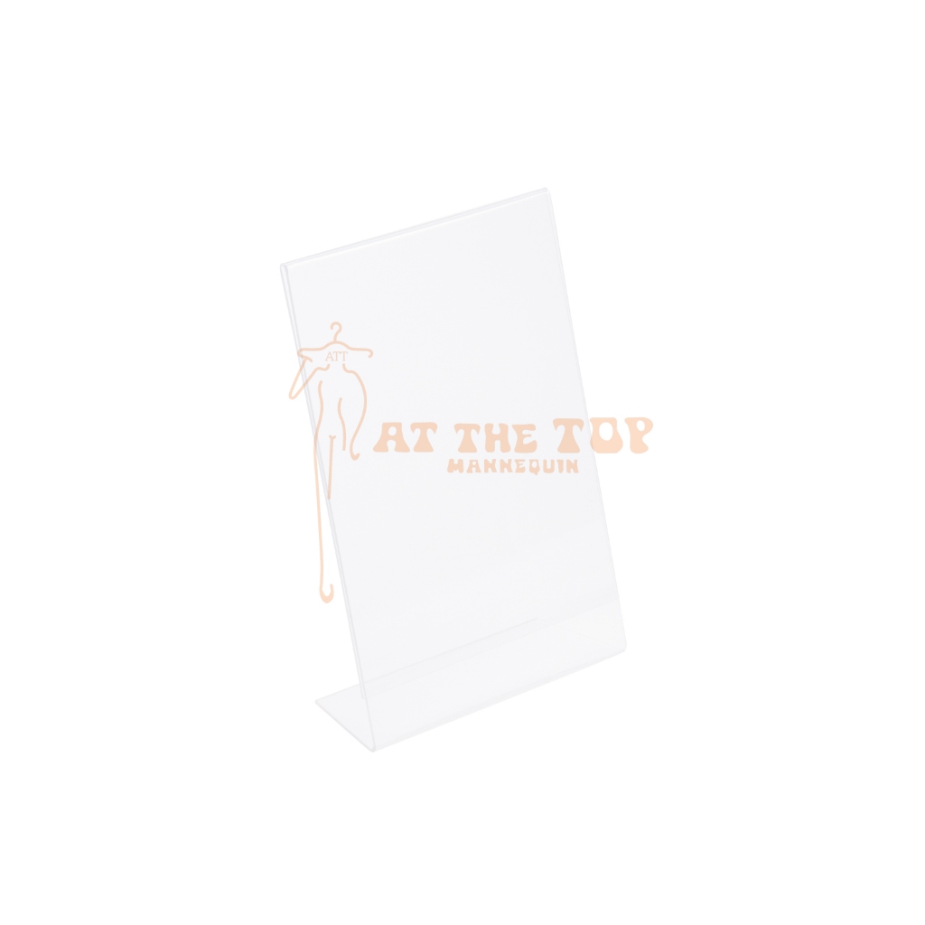 Ready Stock A5 Acrylic L-shape Display Stand/Stand Photo Frame Stand ...