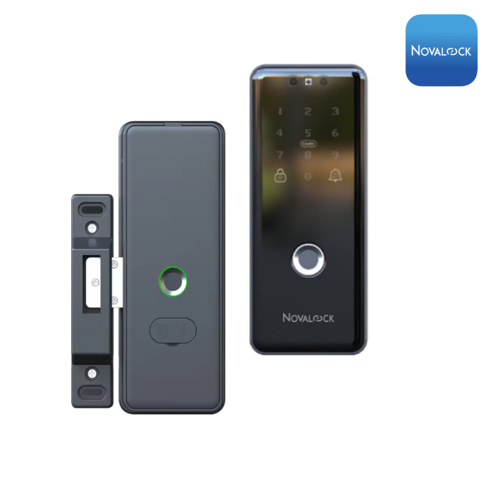 Novalock NDR901-G Pro grill door lock, Rim Lock , Face Recognition ...