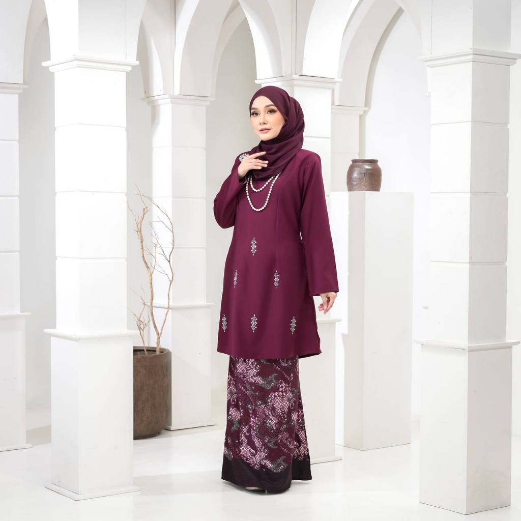 RIAU INARA'AS DAIMOND EXCLUSIVE RAYA 2025 LOOSE CUTTING XS-3XL ...