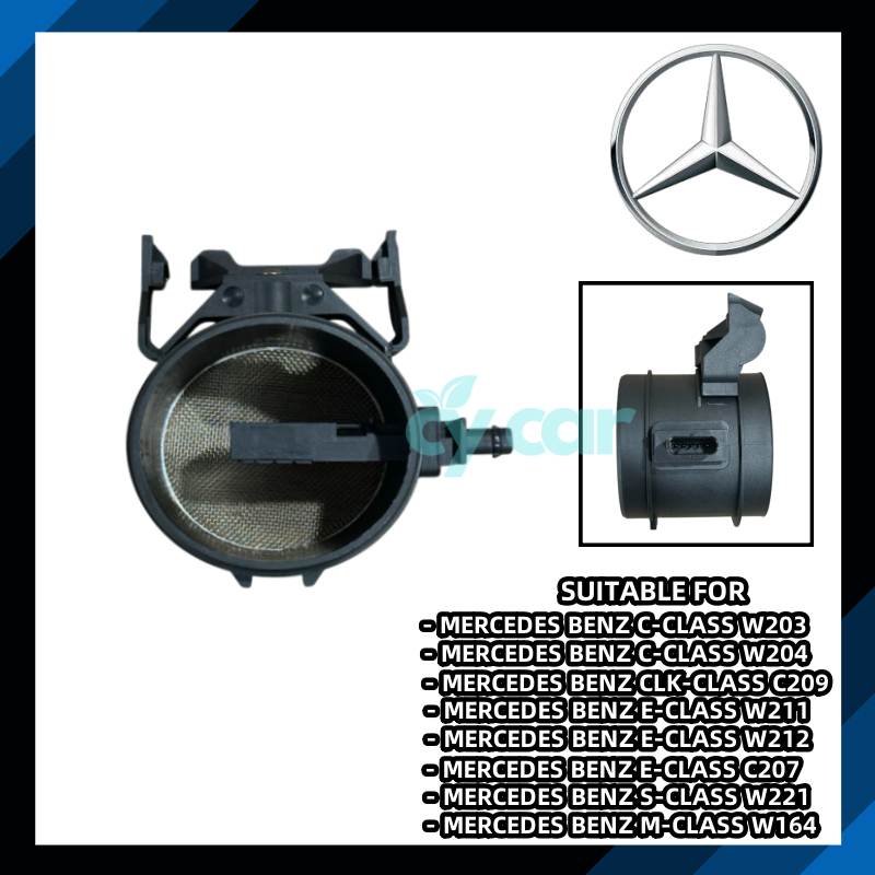 MERCEDES BENZ W203 W204 W209 W211 W212 W207 W221 W230 W164 MASS AIR ...