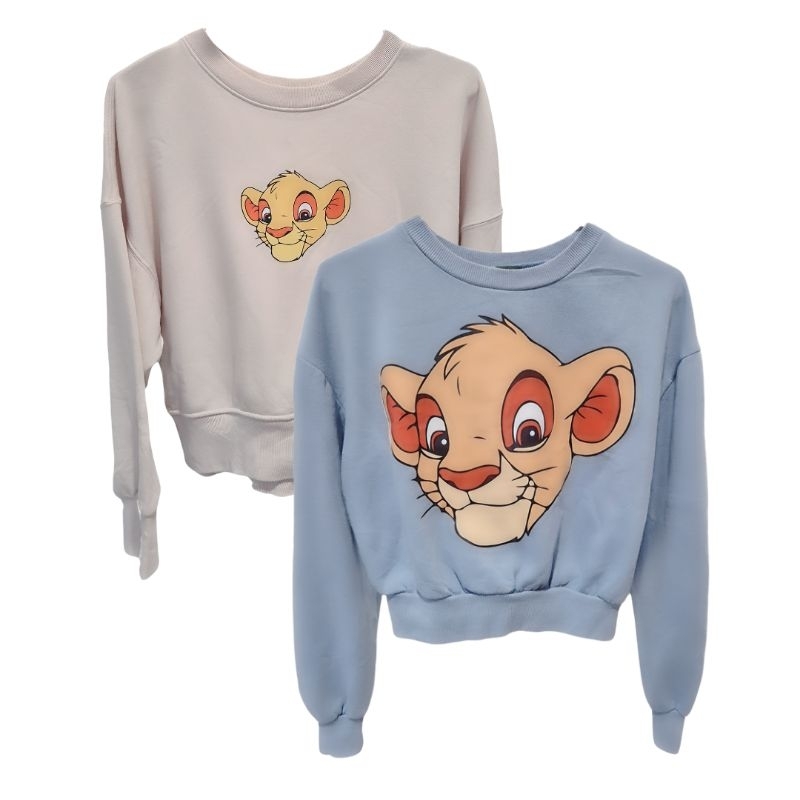 [Pre-loved] Custom Premium Lion King SIMBA Crop Tops - UNIQLO & Wild ...