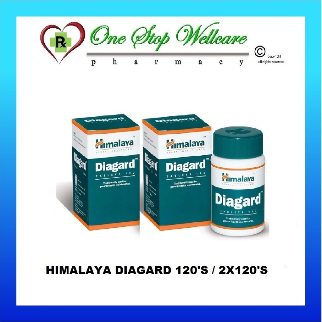 HIMALAYA DIAGARD FOR MAINTAINS HEALHTHY BLOOD SUGAR LEVELS 120'S ...