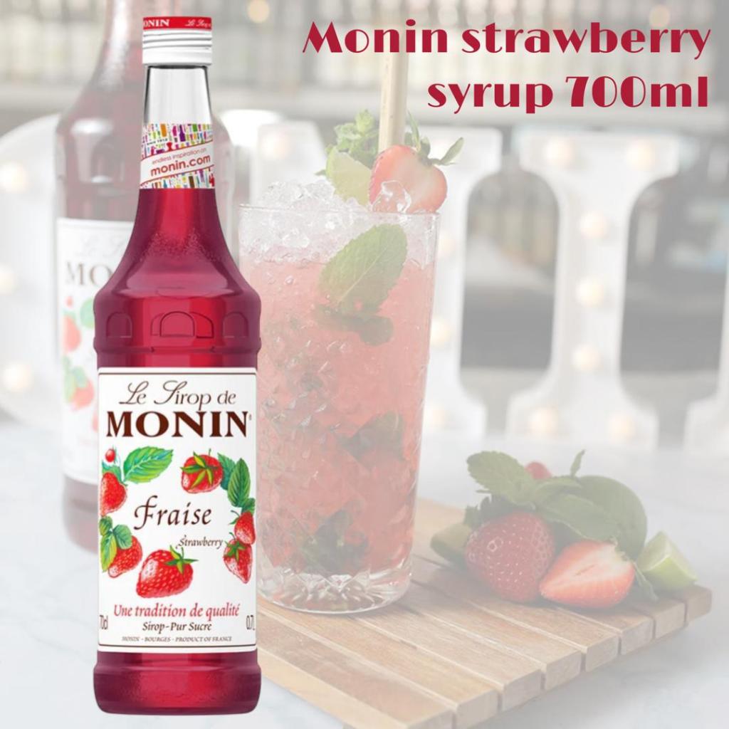 MONIN PREMIUM STRAWBERRY SYRUP 700ML | Shopee Malaysia
