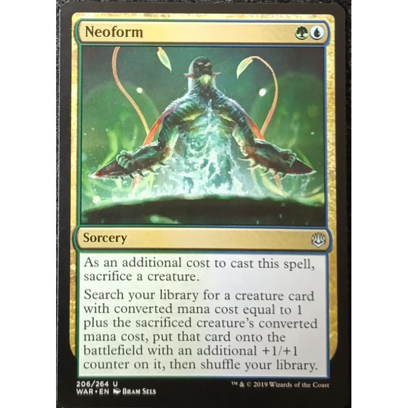 Magic The Gathering : Neoform Uncommon War Of The Spark Card. | Shopee ...