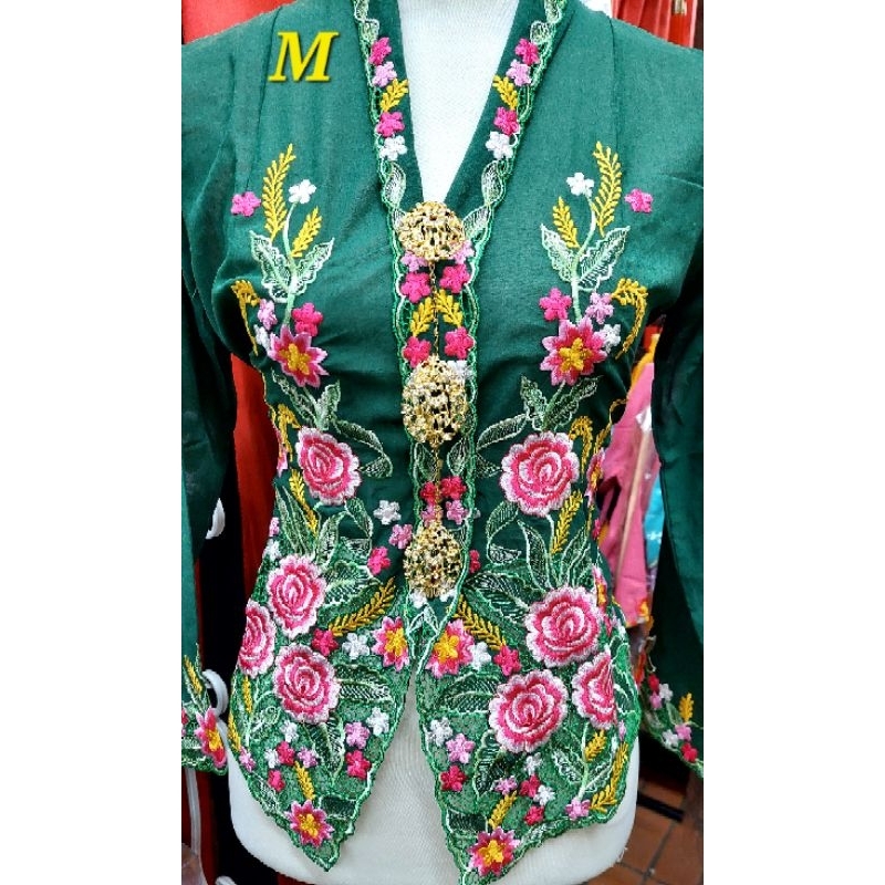 Kebaya Sulam Nyonya Embroidery Oriiginal Traditional Hand Made(M ...