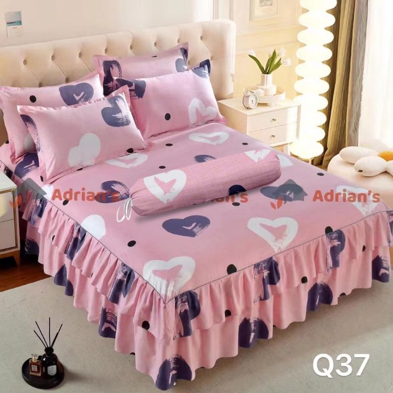 Adrian’s Stok tersedia Cadar 4-in-1 Set Cadar Ropol KING/QUEEN 16inci ...