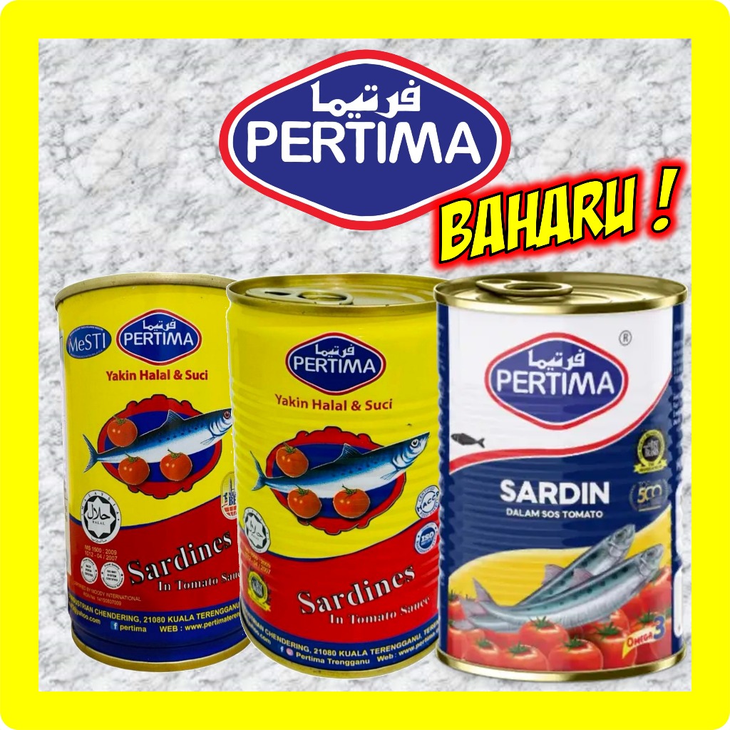 Pertima Sardin Sos Tomato /Produk HALAL muslim/FOOD/INSTANT/MAKANAN ...