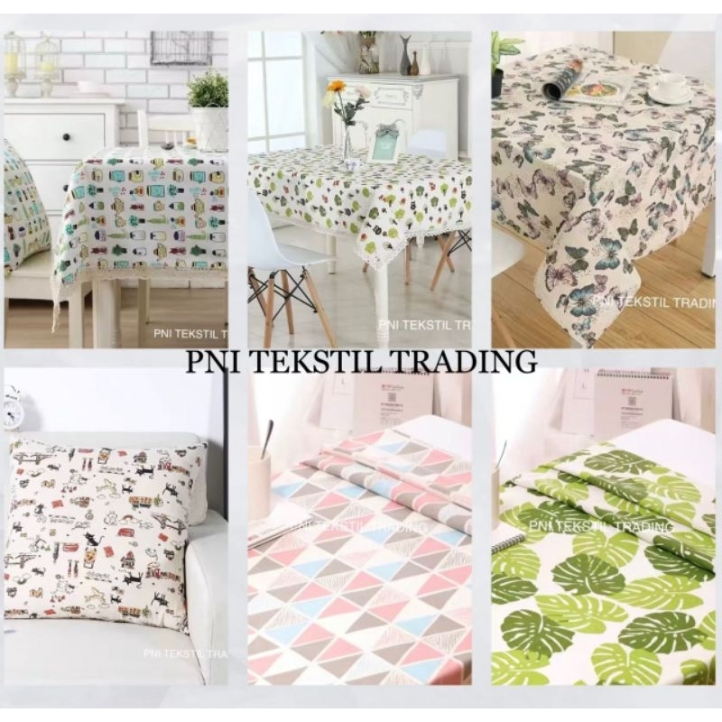 (LC-011-020) Cotton Linen Fabric Width 59" (PRICE FOR 0.5 METER) (KAIN ...