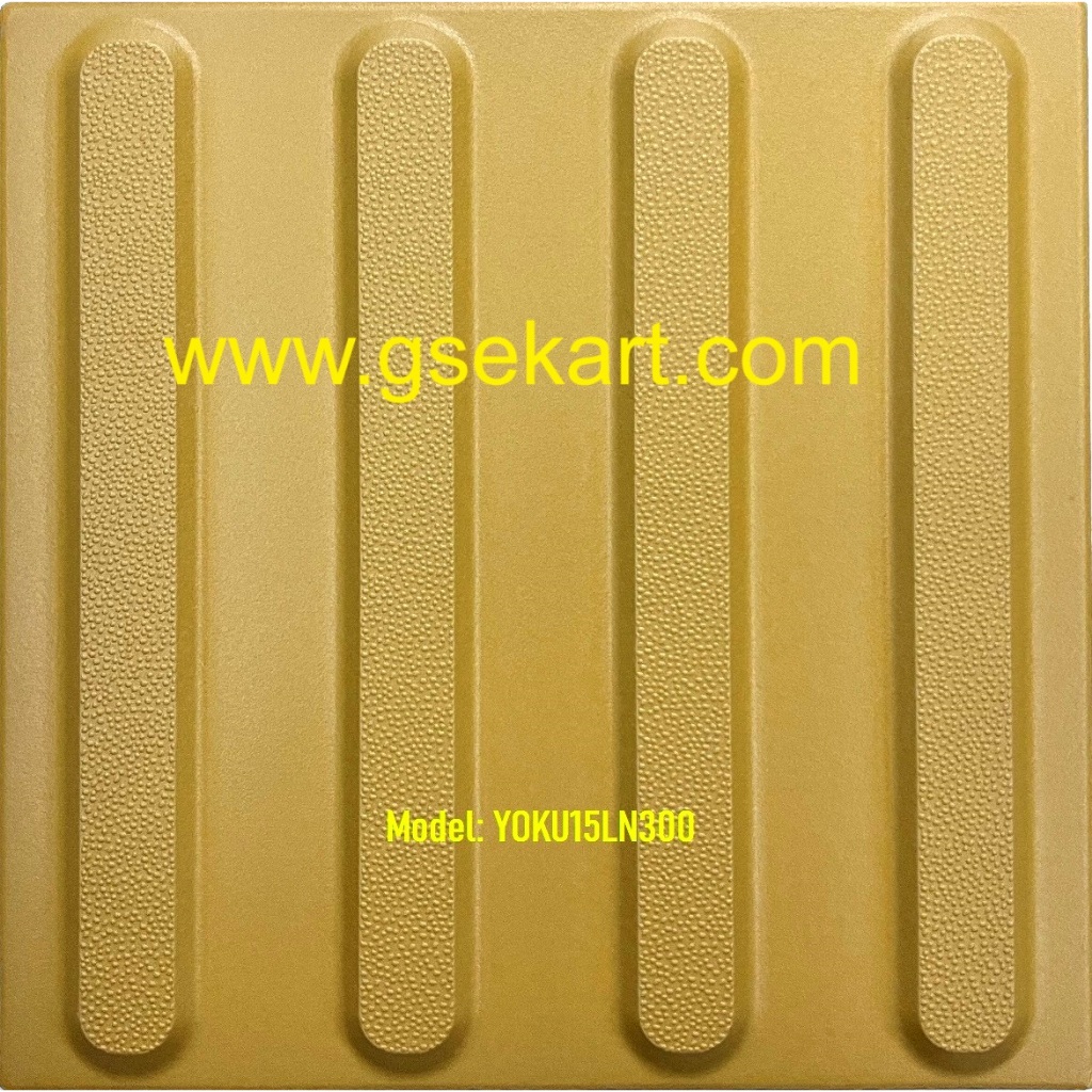 Yellow Ceramic tactile floor tiles, warning tiles, OKU Tactile for ...
