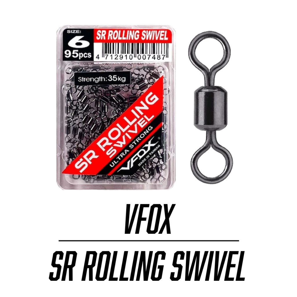 VFOX SR ROLLING FISHING SWIVEL Big Box Kekili Mancing Fishing ...