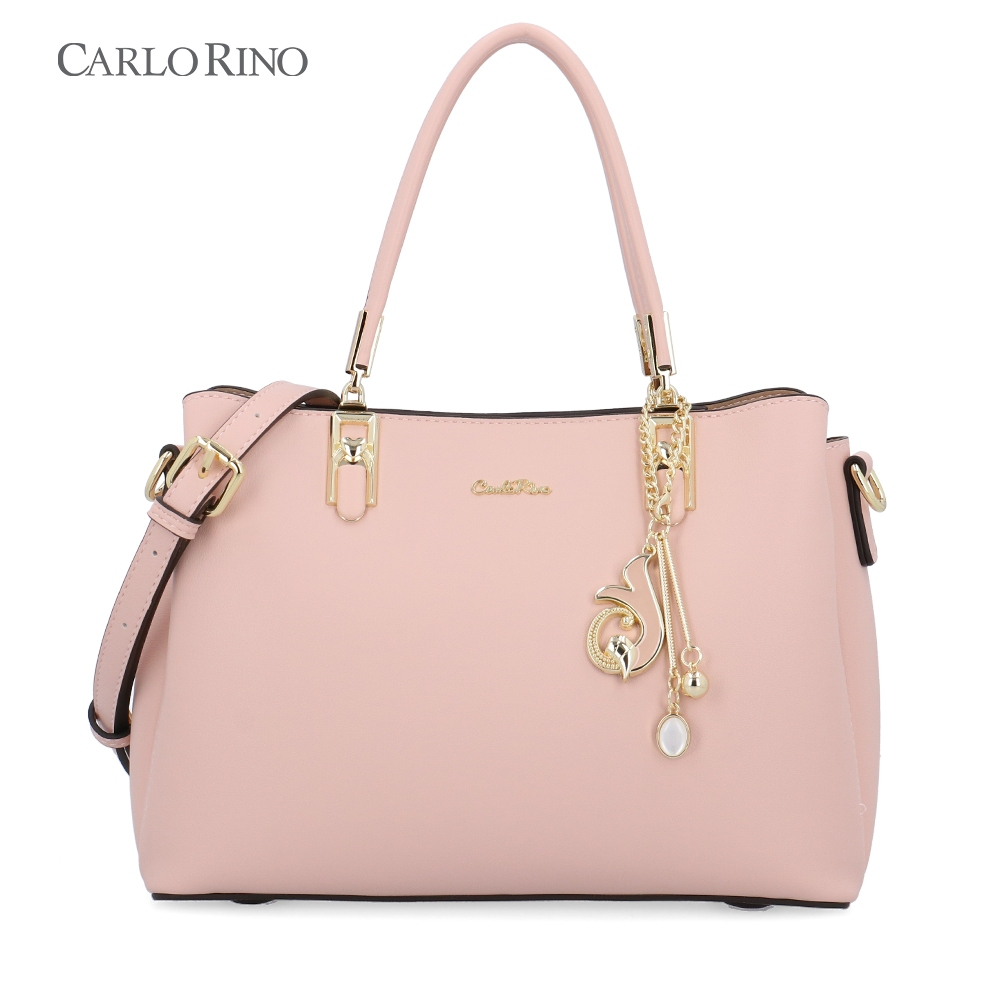 Carlo Rino Miss Carlo Top Handle - Light Pink | Shopee Malaysia