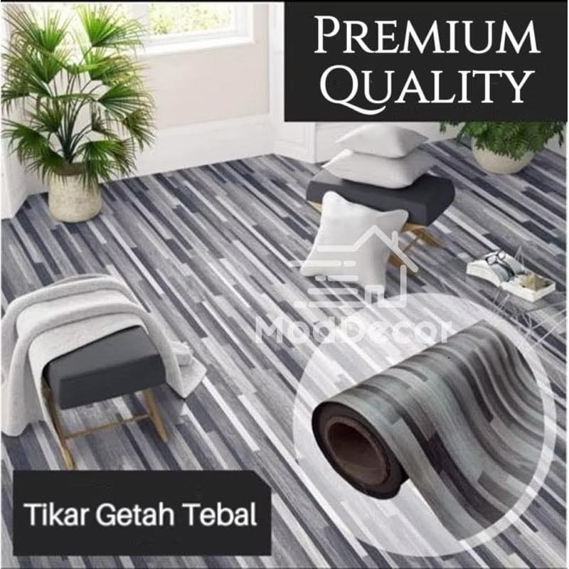 6ft / 0.60 mm TIKAR GETAH PVC GOOD QUALITY TERTEBAL, TEBAL DAN TAHAN ...