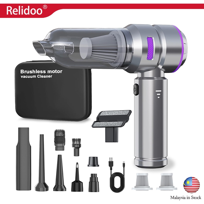 Car Vacuum Cleaner Powerful 22000PA German Brushless Powerful Long ...
