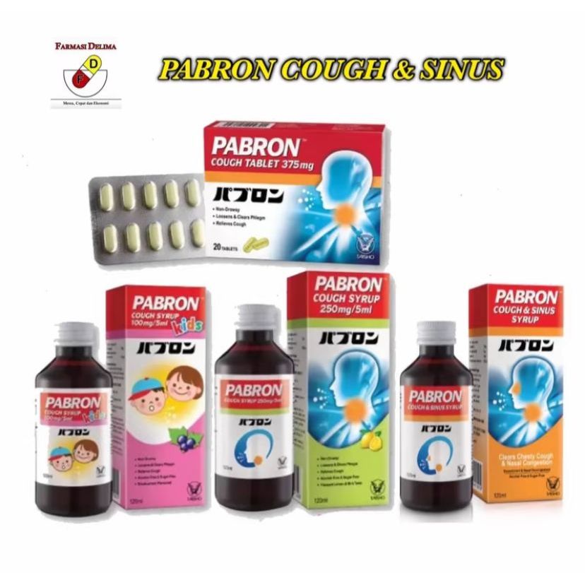 PABRON COUGH & SINUS TABLETS/ SYRUP/ KIDS SYRUP | Shopee Malaysia