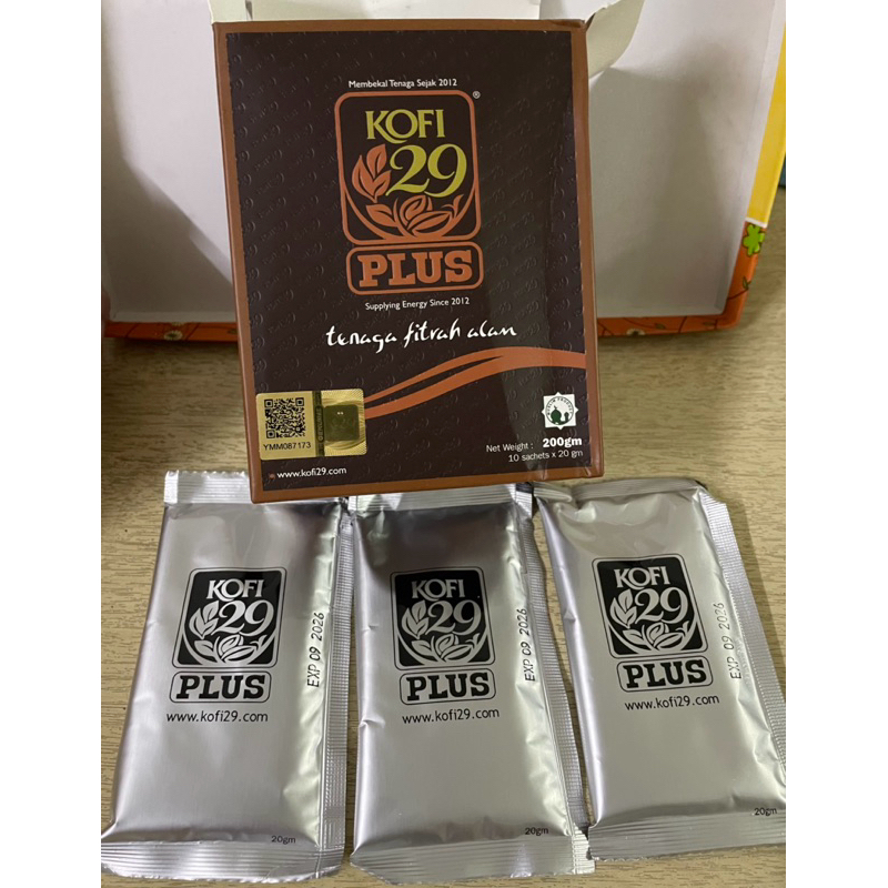 Kopi 29 Plus Original (Trial pack ) 3 sachets/ 5 sachets/ 1 box ...