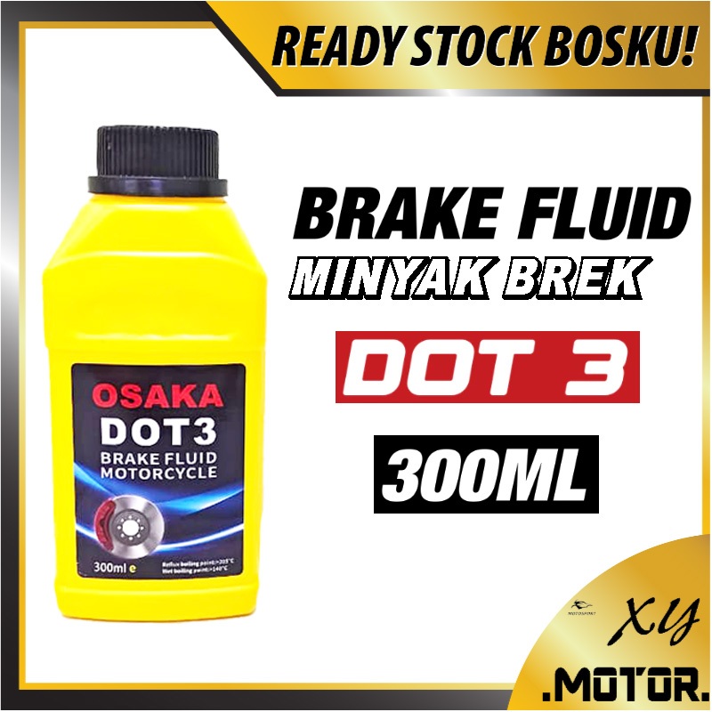 BRAKE FLUID MINYAK BREK BREAK OIL BRAKE D3 EXCESS DOT 3 FOR MOTORCYCLE ...