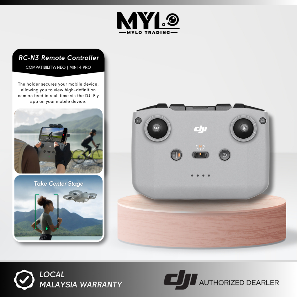 (READY STOCK) - DJI RC-N3 Remote Controller For DJI Neo | Mini 4 Pro ...