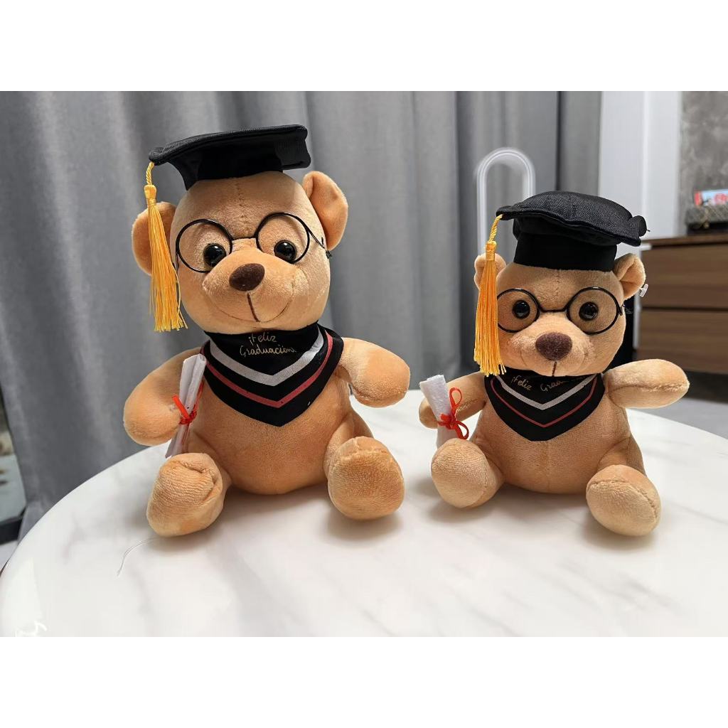 Cute Graduation Convocation Bear Plush Teddy Bear Plush Brown Convo ...