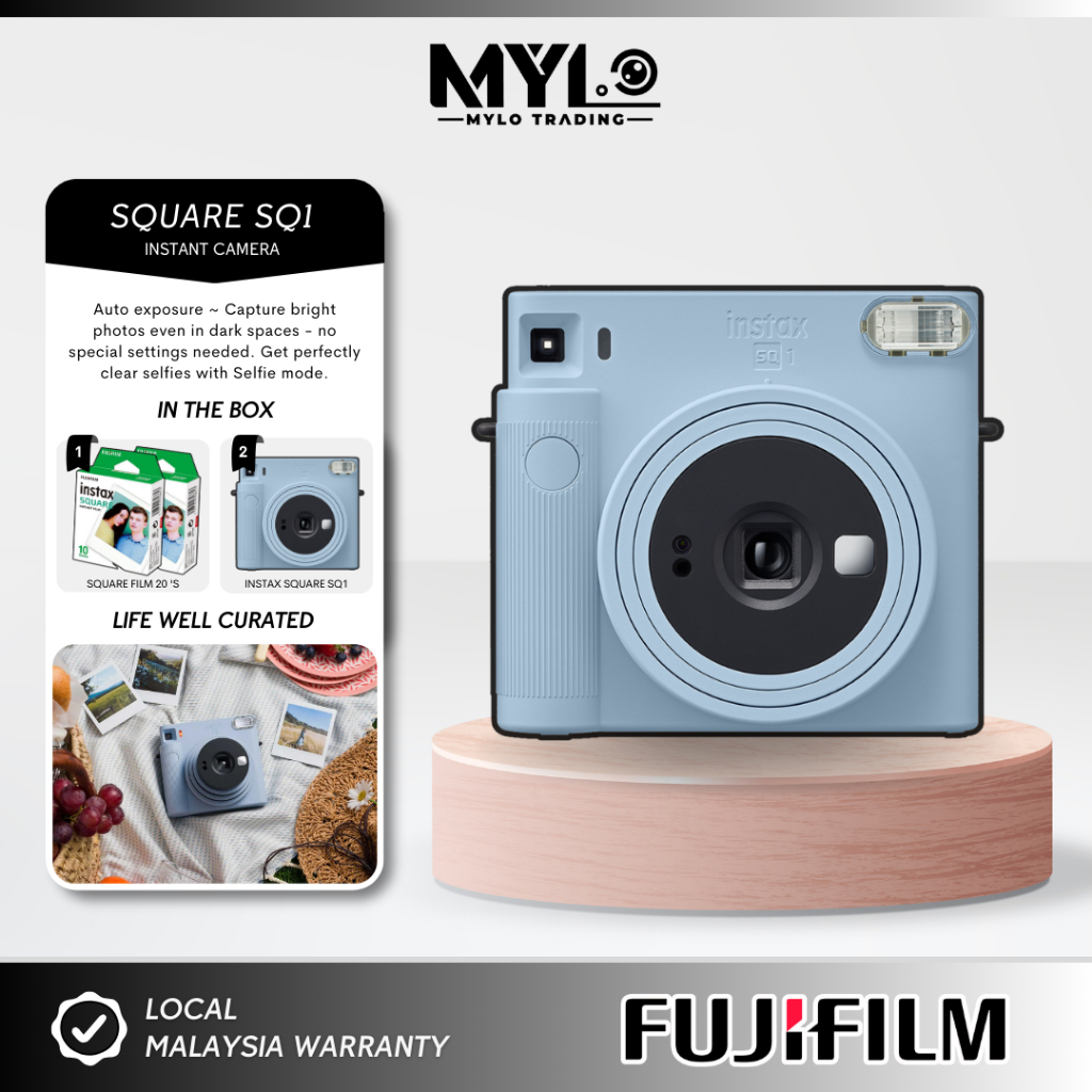 (READY STOCK) - Fujifilm Instax SQ1 Camera Square Instant Camera ...