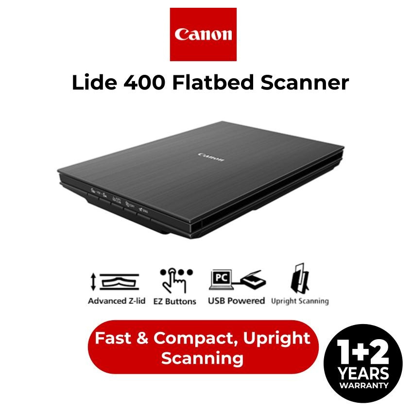 CANON LiDE 400 Fast and Compact Flatbed Scanner | Shopee Malaysia