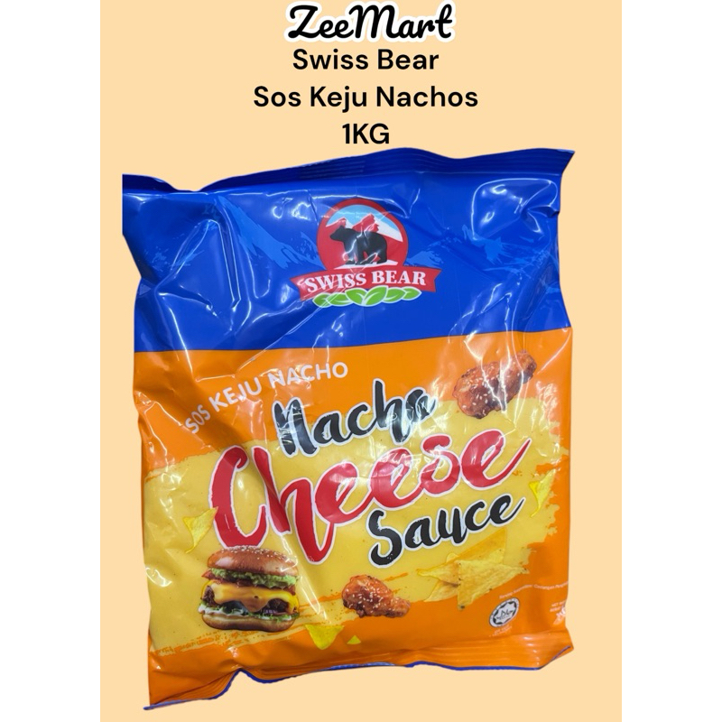 [NEW] Swiss Bear Sos Keju Nachos 1KG | Shopee Malaysia