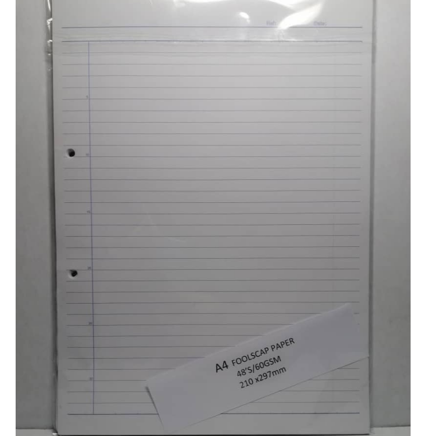 A4 Exam sheet/ 2 Win Foolscape Paper 48's/60GSM (48PCS FOR 1PACK ...