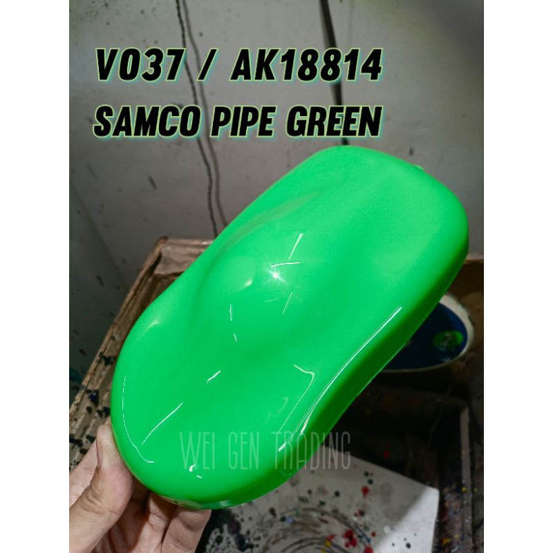 V037 / AK18814 - SAMCO PIPE GREEN ( 2K PAINT WITH HIGH TEMPERATURE ...