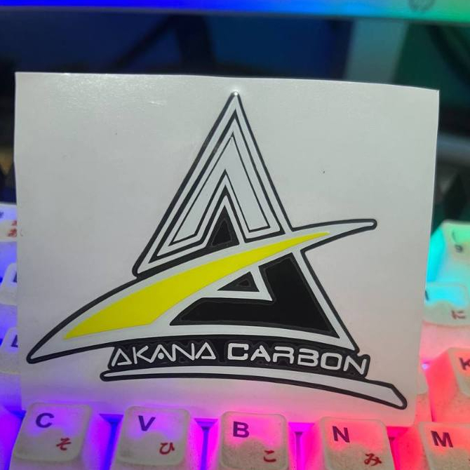 sticker AKANA CARBON =sticker cutting 1 pcs | Shopee Malaysia
