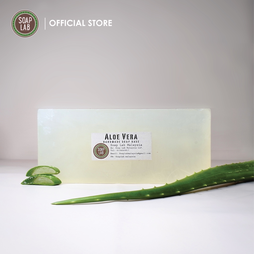 Soap Lab’s Handmade Aloe Vera Soap Base (100% Vegan) | Shopee Malaysia