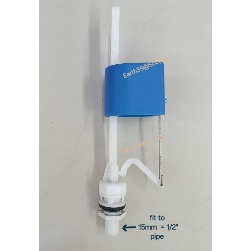 PVC Noiseless Compact Bottom Inlet Valve for Toilet Cistern | Shopee ...