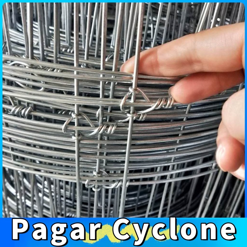 Pagar Cyclone Griplock 2.5mm 4/5/6 Kaki Pagar Lembu Cyclon Garden Fence ...