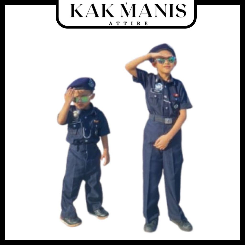 FULL SET BAJU POLIS MALAYSIA UNTUK KANAK KANAK LELAKI | Shopee Malaysia