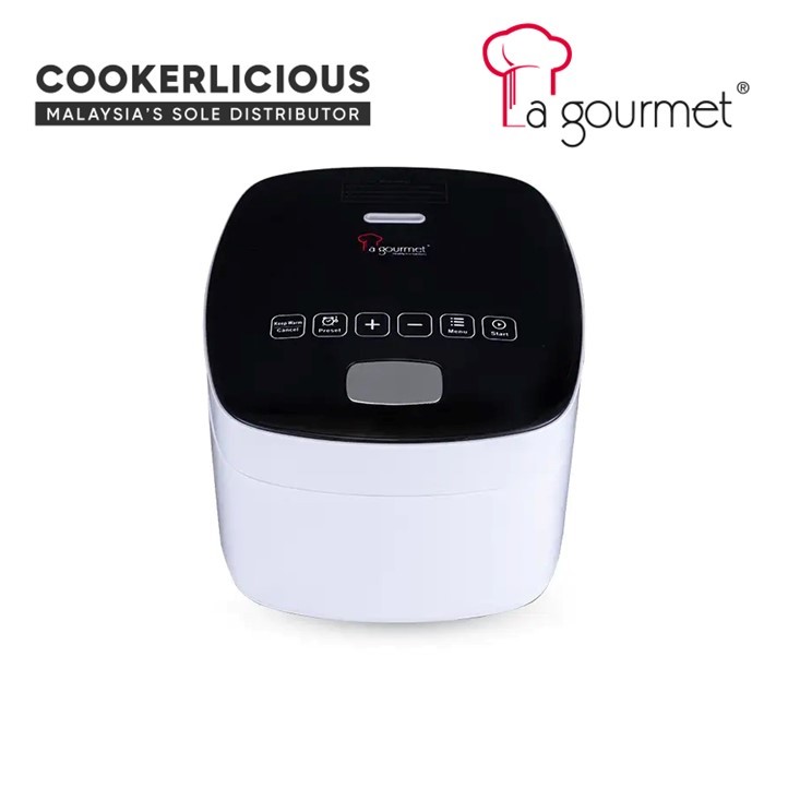 La gourmet Pro Series Healthy Rice Cooker 1.2L, Stainless Steel Inner ...