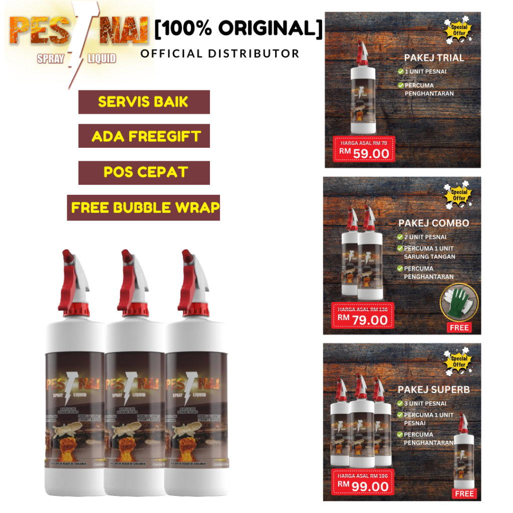 [POS CEPAT + ORIGINAL HQ] PESNAI PEMBASMI ANAI ANAI TERMITES SOLUTION ...